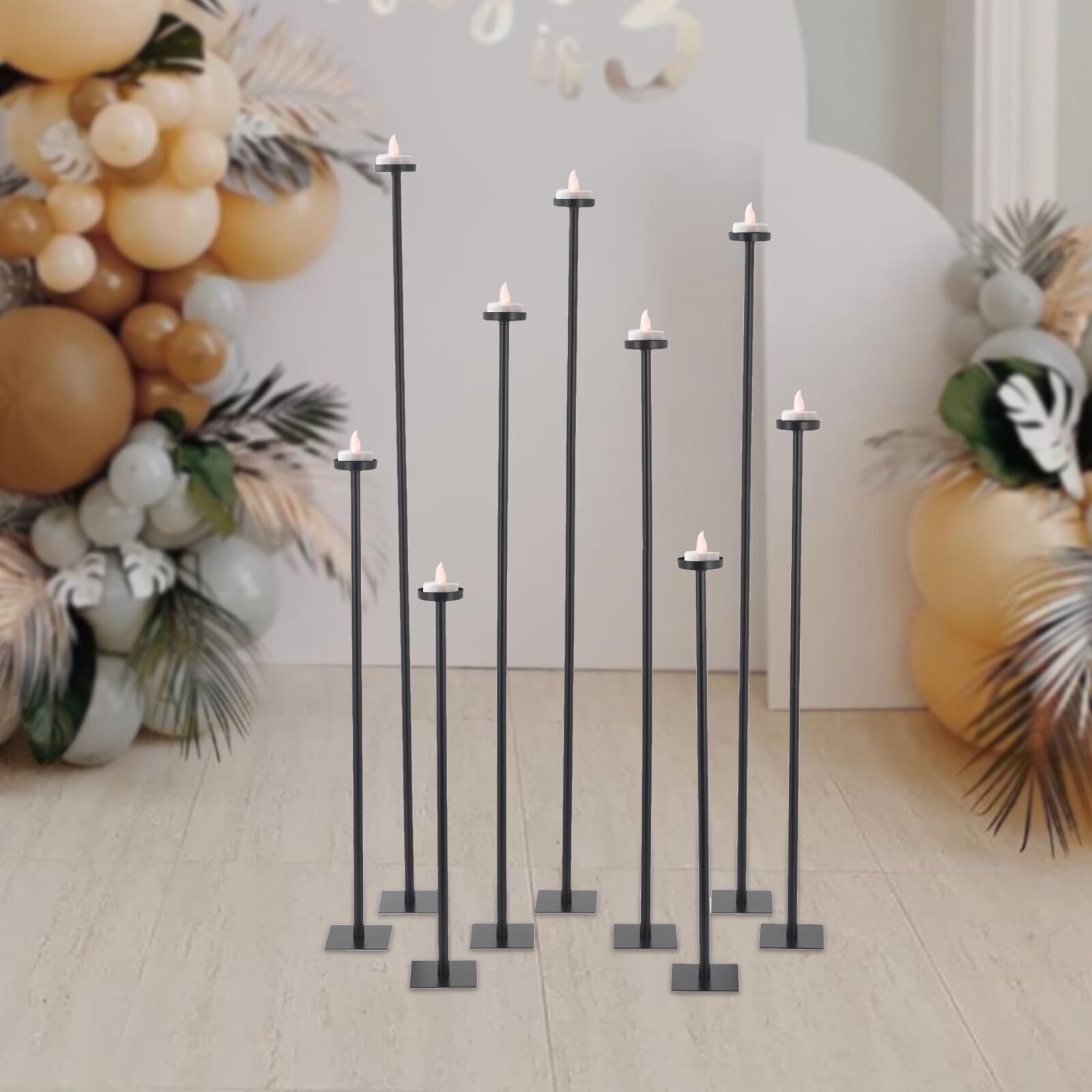 Tall Floor Candlestick Holders at Deloris Colvin blog