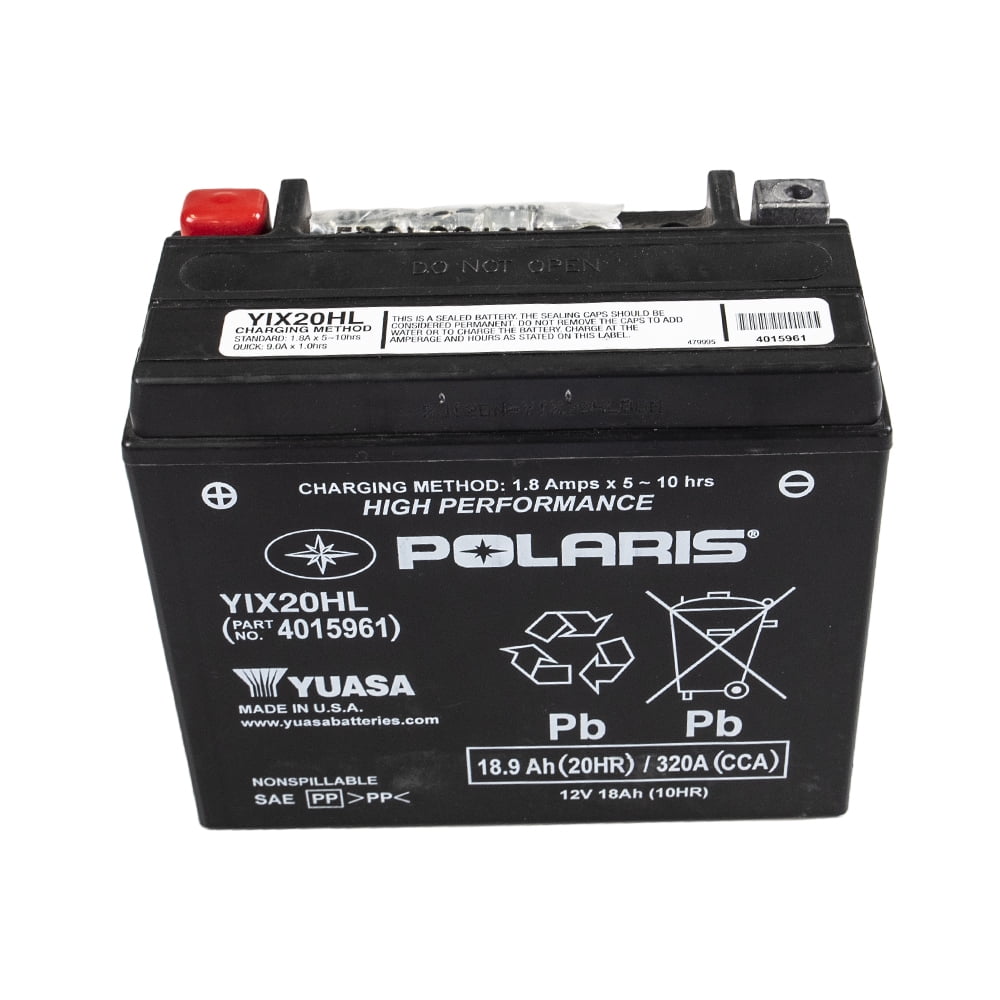 Polaris 4015961 OEM Battery 18AH YIX20HL 310CCA 2016-2019 Sportsman ...