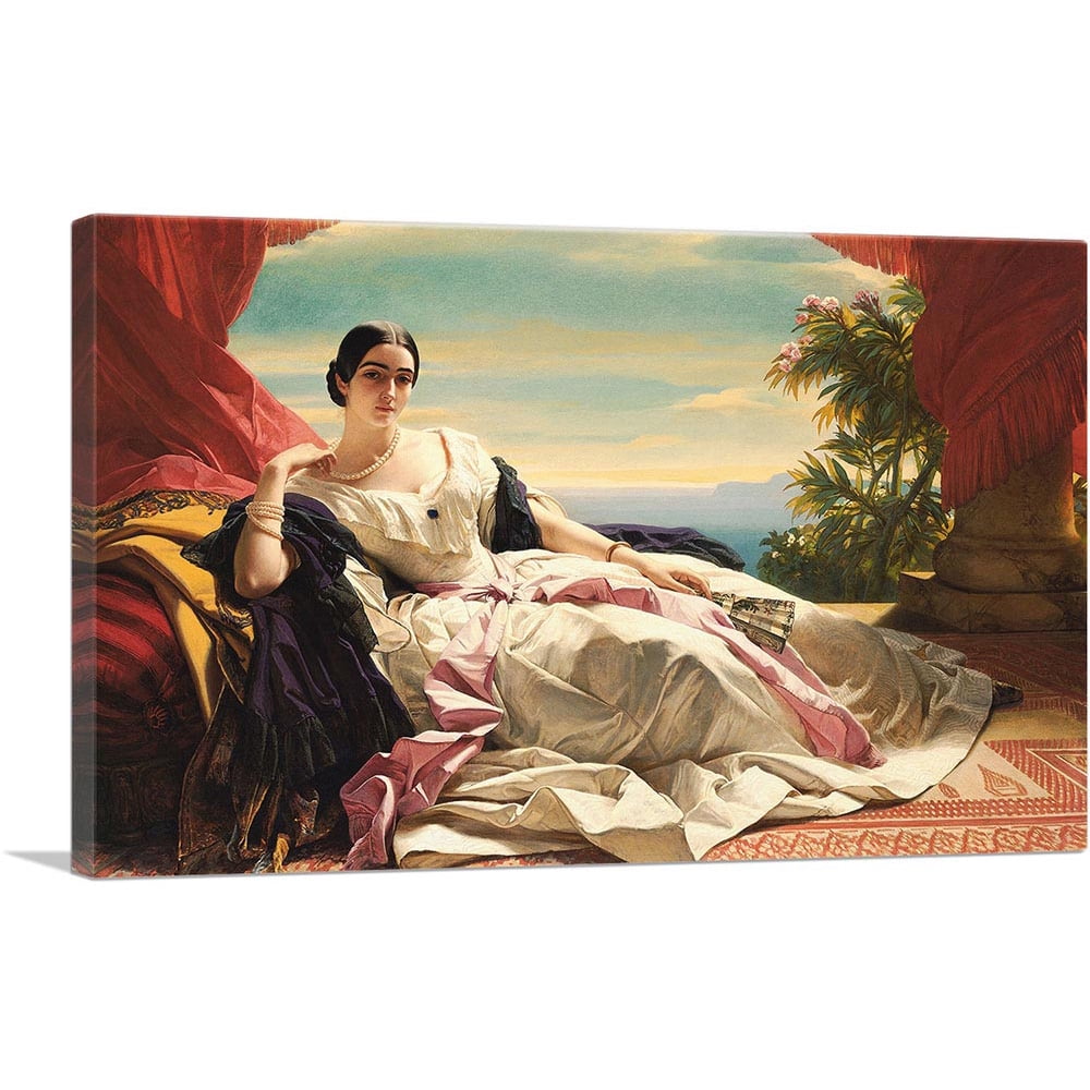 ARTCANVAS Leonilla Baryatinskaya Princess of Sayn Wittgenstein Sayn ...