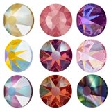 Hotfix Rhinestone Colors AB Heat Iron on Clothes Crystals Strass Sewing ...