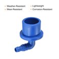 Uxcell 5.3x8mm Barbed x 20mm OD Spigot Straight PVC Pipe Fitting Hose ...