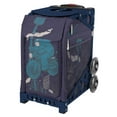 Zuca 18" Sport Bag - Let's Ride with 2 Small Utility Pouch (Navy Frame ...