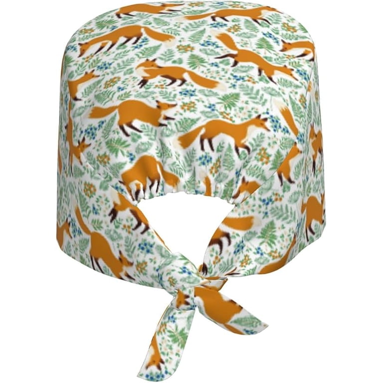 Working Cap Breathable Unisex Women Men Elastic Bandage Tie Back Hats ...