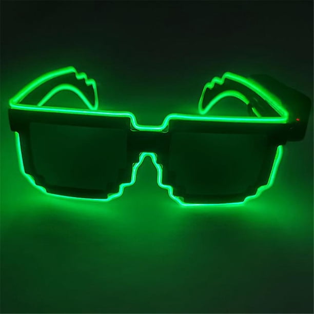 Led Visor Glasses 10 Colors Futuristic Glasses Light Up Glasses ...