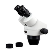 AmScope 10X-20X LED Binocular Stereo Microscope with Boom Arm and ...
