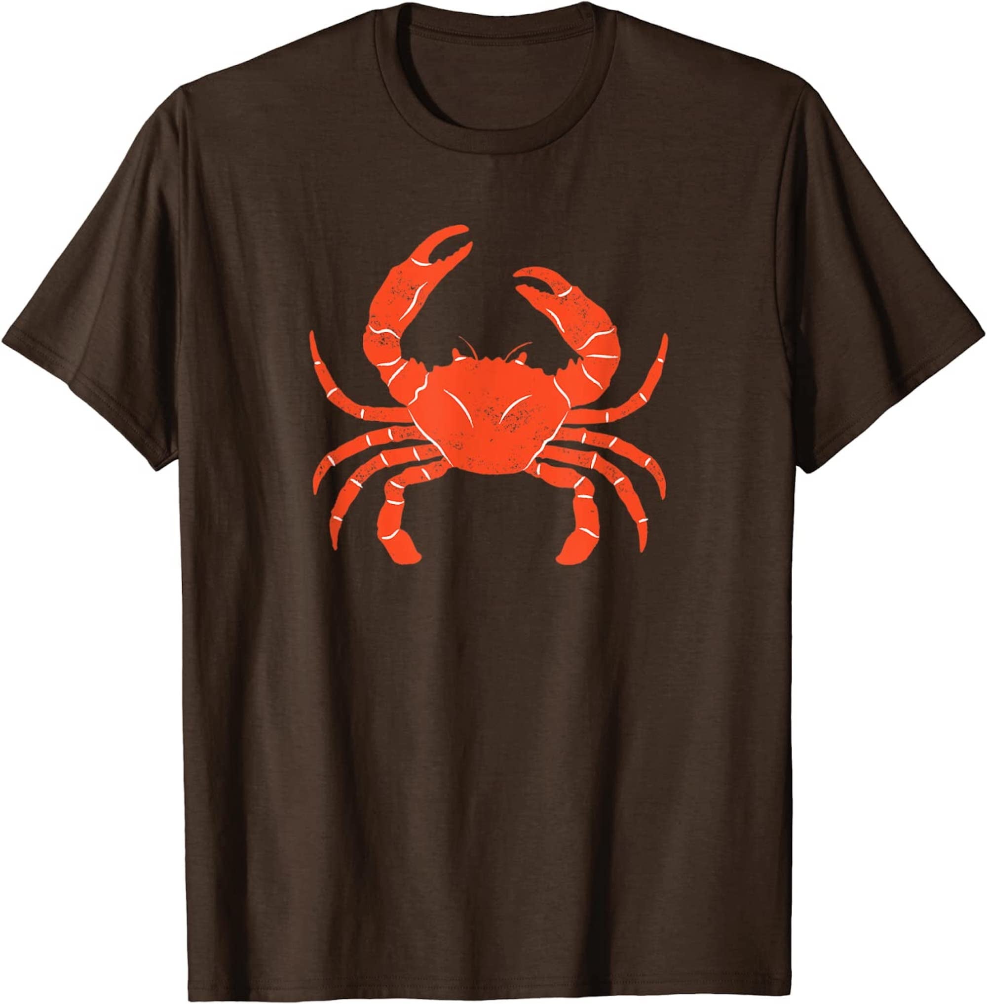 Ocean Sea King Crab Animal Cool Orange Crab for Crab Lovers T-Shirt ...