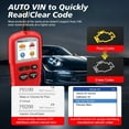 OBD2 Scanner AL329, Upgraded AutoLink AL319, Auto VIN, Check-Engine ...
