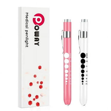 Rechargeable Pen Light with Pupil Gauge LED Penlights,USB Penlight ...