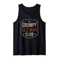 Black Vintage-Style Tank Top For The Grumpy Old Man Club – Humorous ...