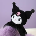 Sanrio Kuromi Hello Kitty Plush Doll Earmuff Cinnamoroll Cat Winter ...