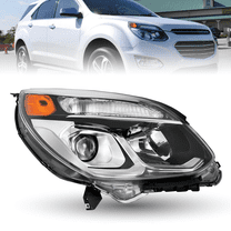 Titans Motors Headlights for 2000–2005 Chevy Impala Chrome Halogen ...