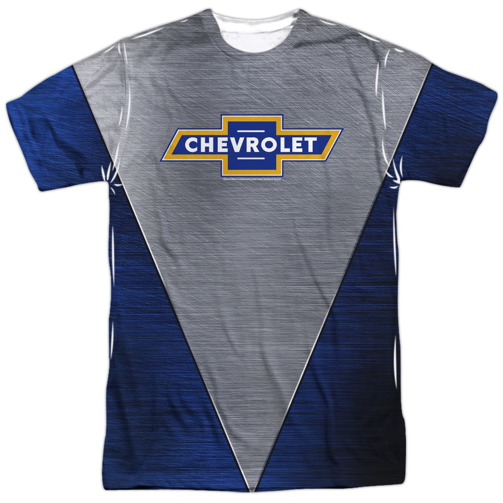 Chevy Men's Shiny Chevy Logo Sublimation T-shirt White - Walmart.com