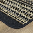 Mainstays Apollo Striped Indoor Polypropylene Area Rug, Navy, 19.5" x ...