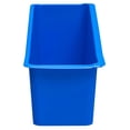 Storex Large Book Bin v2, Blue, Pack of 6 - Walmart.com