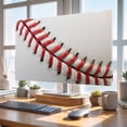 Baseball Elastic Indoor TV Cover 65" Dust Protector, Stretch Fabric ...