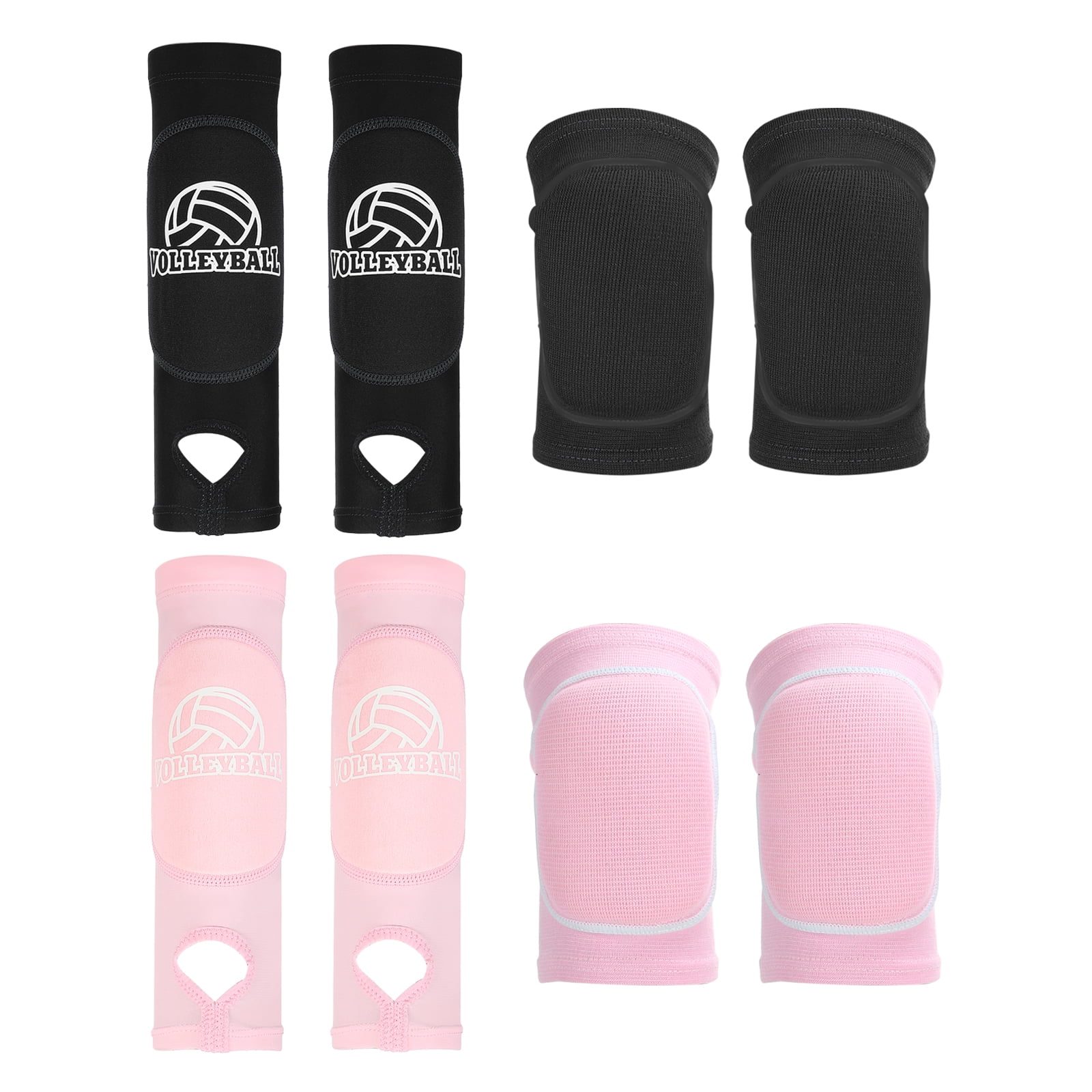 Click here for Uxcell 4 Pair 5.3/5.1 Volleyball Arm Sleeves Knee... prices
