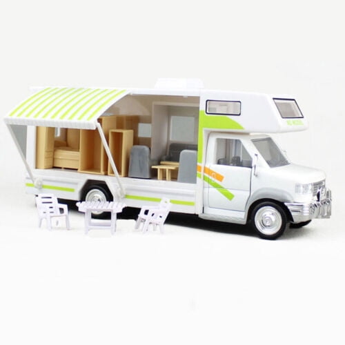 Luxury Camper Van Motorhome 1:28 Model Car Diecast Gift Toy Vehicle ...