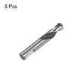 Uxcell 5Pack High-speed Steel Drill Bits, 6mmx42mm for Hole Saws Arbor ...