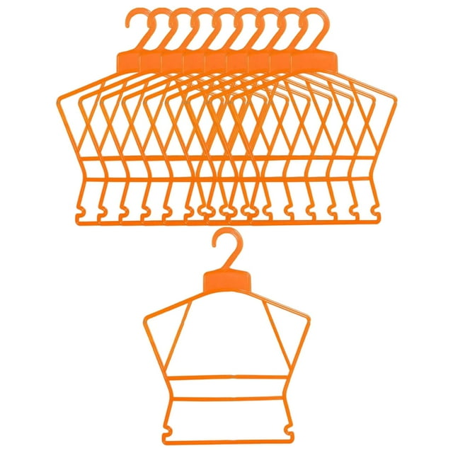 10x Multifunctional Children Coat Hangers Clothes Hanger Portable ...