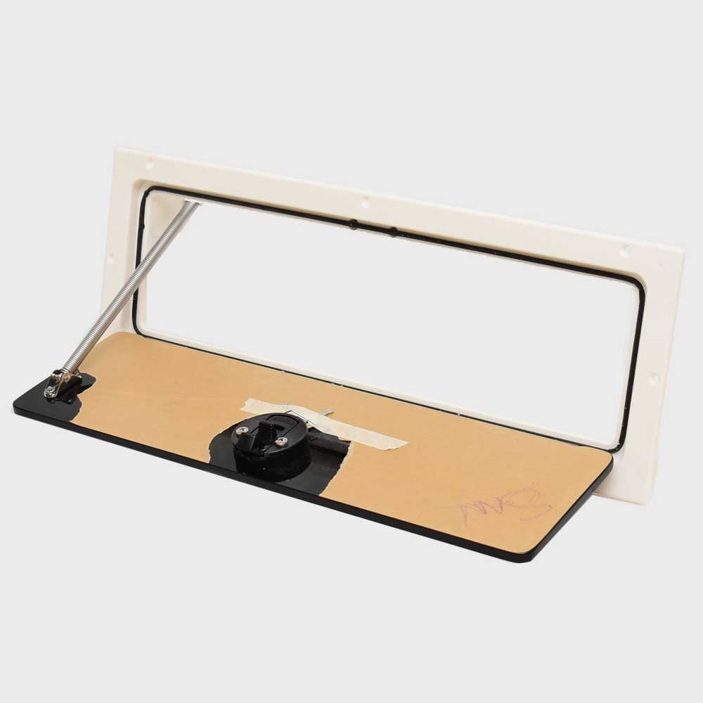Rinker Boat Electric Box Hatch 7159530 | Off White 21 1/8 x 7 3/4 Inch ...