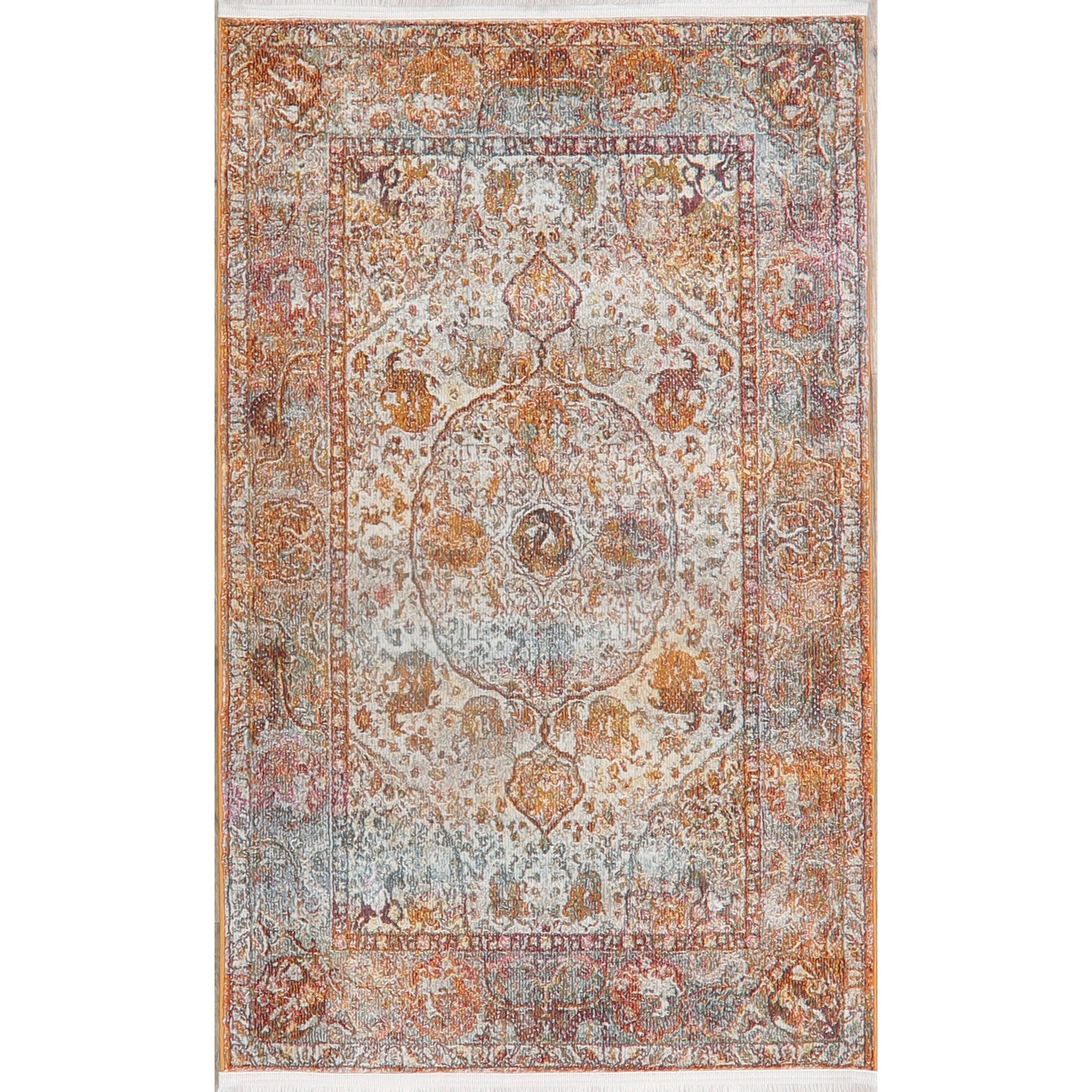 Click here for Rugsource Animal Hunt Oriental Distressed Area Rug... prices
