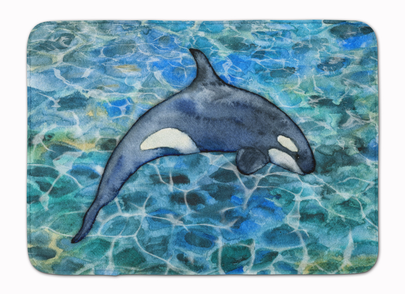Killer Whale Orca #2 Machine Washable Memory Foam Mat - Walmart.com