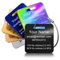 Custom Text Durable Luggage Tag Personalized Engraving Backpacks ...