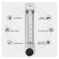 Glass Tube Rotameter Flow Meter DK800-6 Variable Area Gas Flowmeter for ...