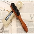 DONGGWTS Natural Solid Wood Men's Beard Comb Beard Comb Beard Brush ...