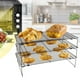 3 Tier Cooling Rack, Stackable Baking Rack Shelf, Kitchen Cookie ...