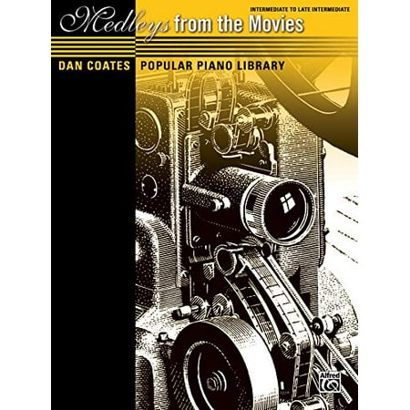 Dan Coates Popular Piano Library -- Medleys from the Movies | Walmart ...