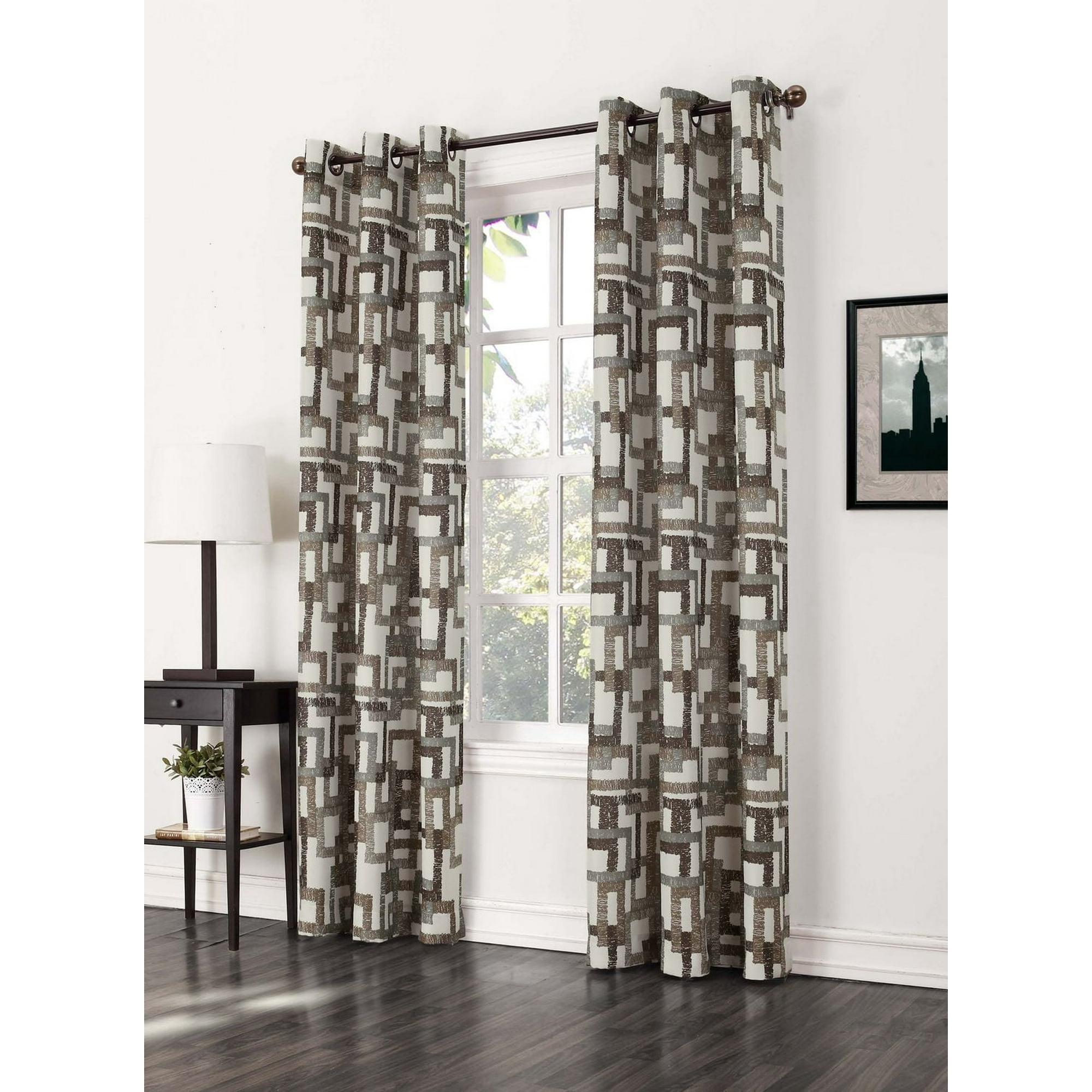 Click here for 918 Montreal Kaveri Grommet Curtains 48in prices