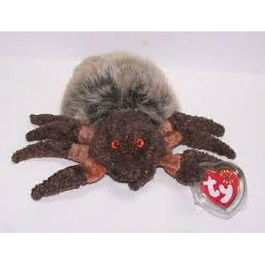 Ty Beanie Baby Plush Toy: Hairy the Spider Stuffed Animal | MWMT ...