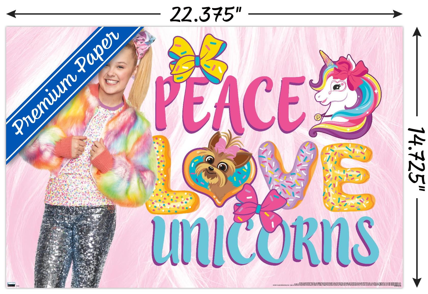 Jojo siwa signed poster - munimoro.gob.pe