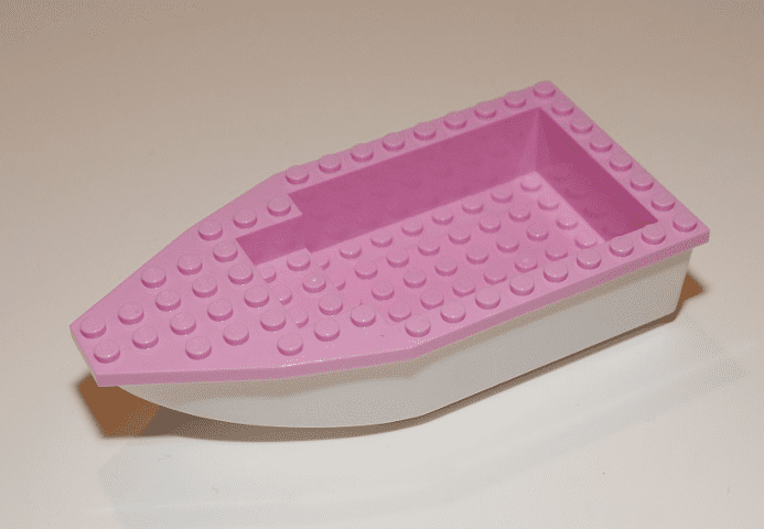 LEGO Accessories Boat Hull Unitary 16 x 8 x 3 Complete Assembly with ...