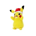 Pokemon 8 Inch Plush Holiday Pikachu with Santa Hat - Walmart.com