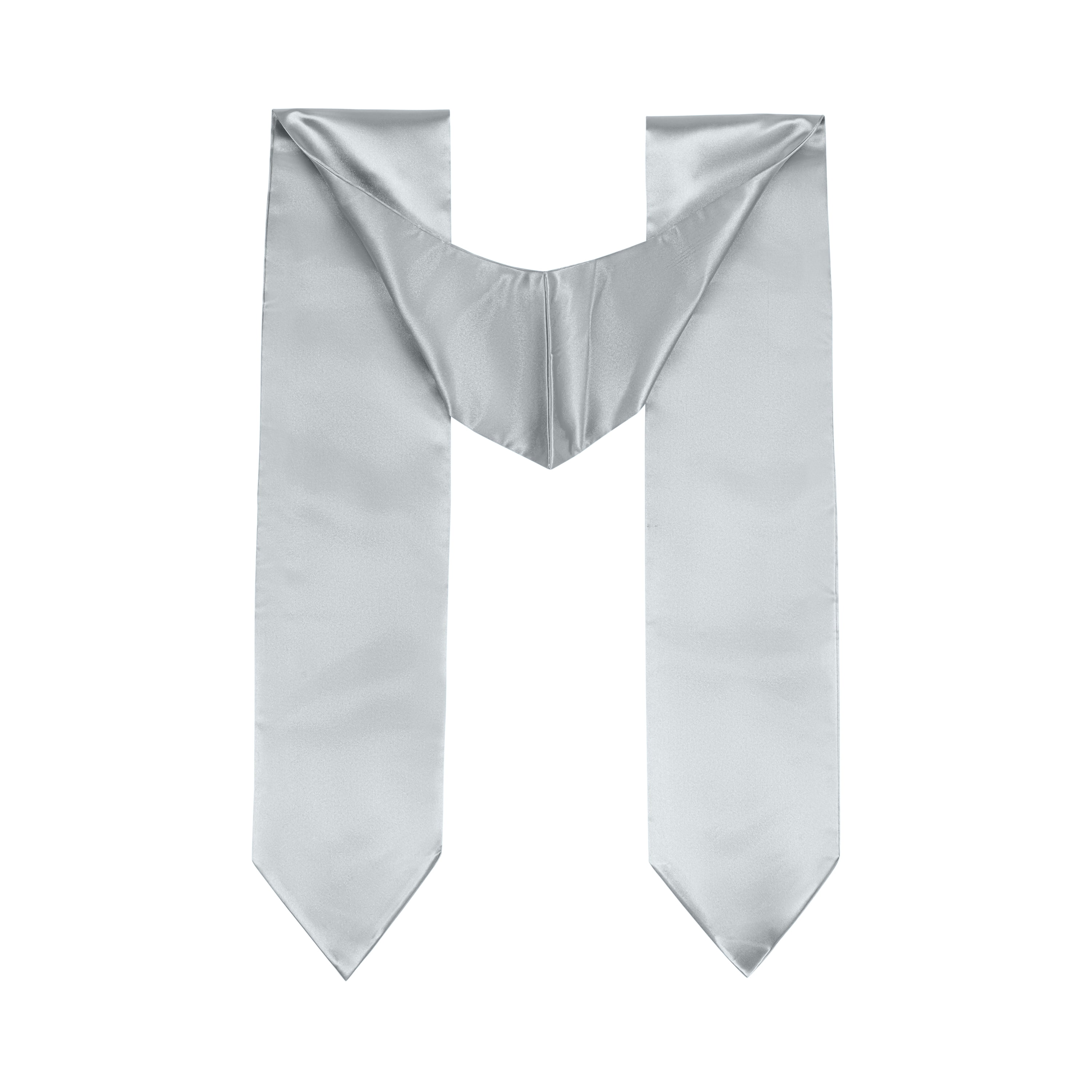 Graduation Stole - Silver - Tassel Depot - Walmart.com