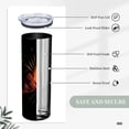 20 oz Stainless Steel Insulated Tumbler - Mystical Silhouette Design ...