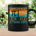 Pi Equals Pie Coincidence Math Pun Teacher Student Pi Day Coffee Mugs ...