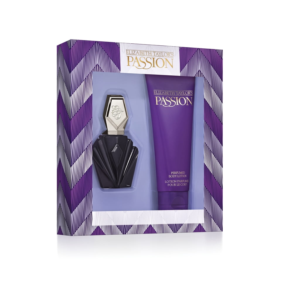Elizabeth Taylor Passion Perfume Gift Set For Women, 2 Pc - Walmart.com ...