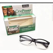 One Power Adjustable Reading Glasses with Auto Focus View Lens, Round ...