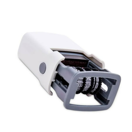 mmirethe Date Stamp Free Adjustment Self-inking Portable Notary ...