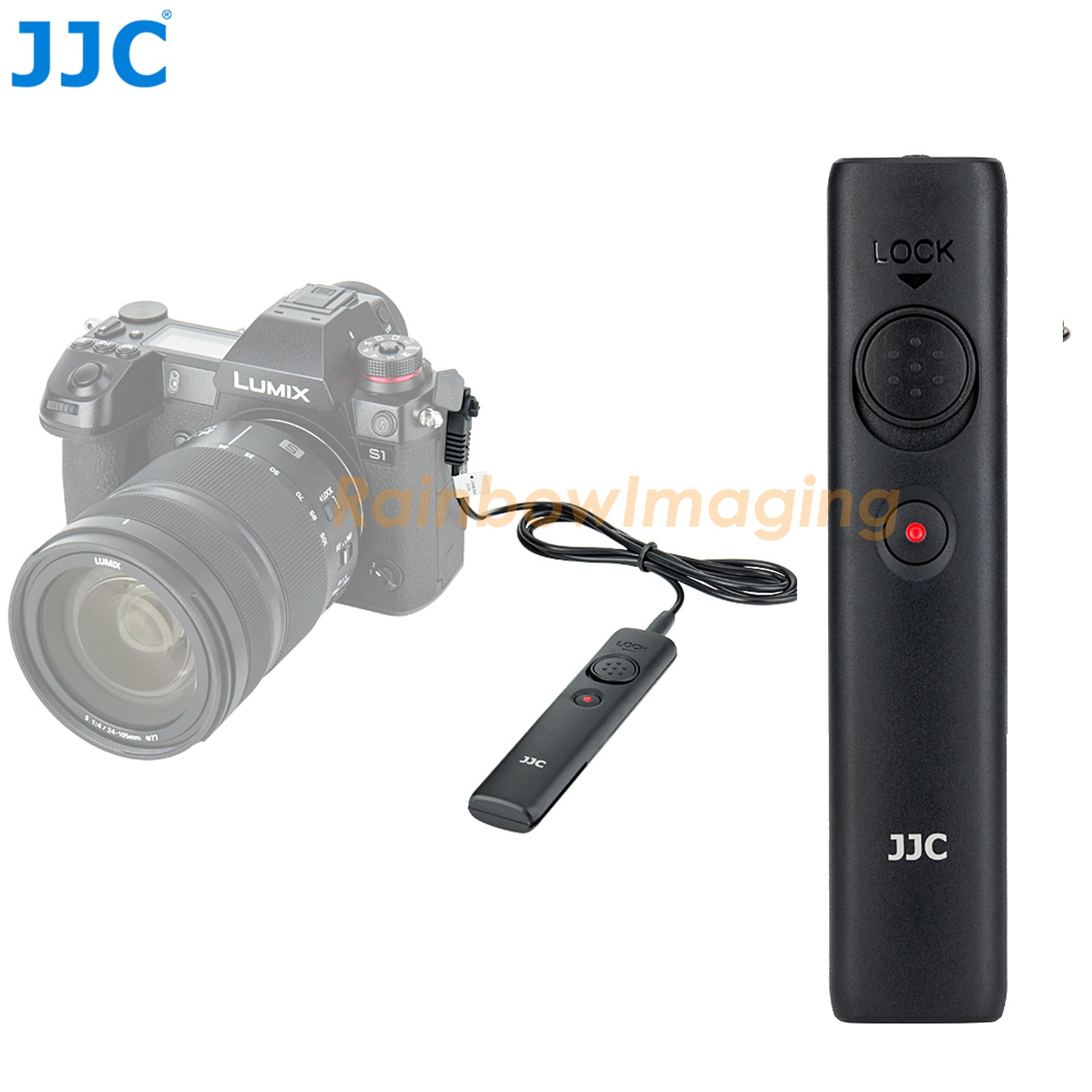 JJC Cable Switch Video Recording for Replaces DMW-RS2, Compatible with Panasonic S1 S1H S1R DC ...