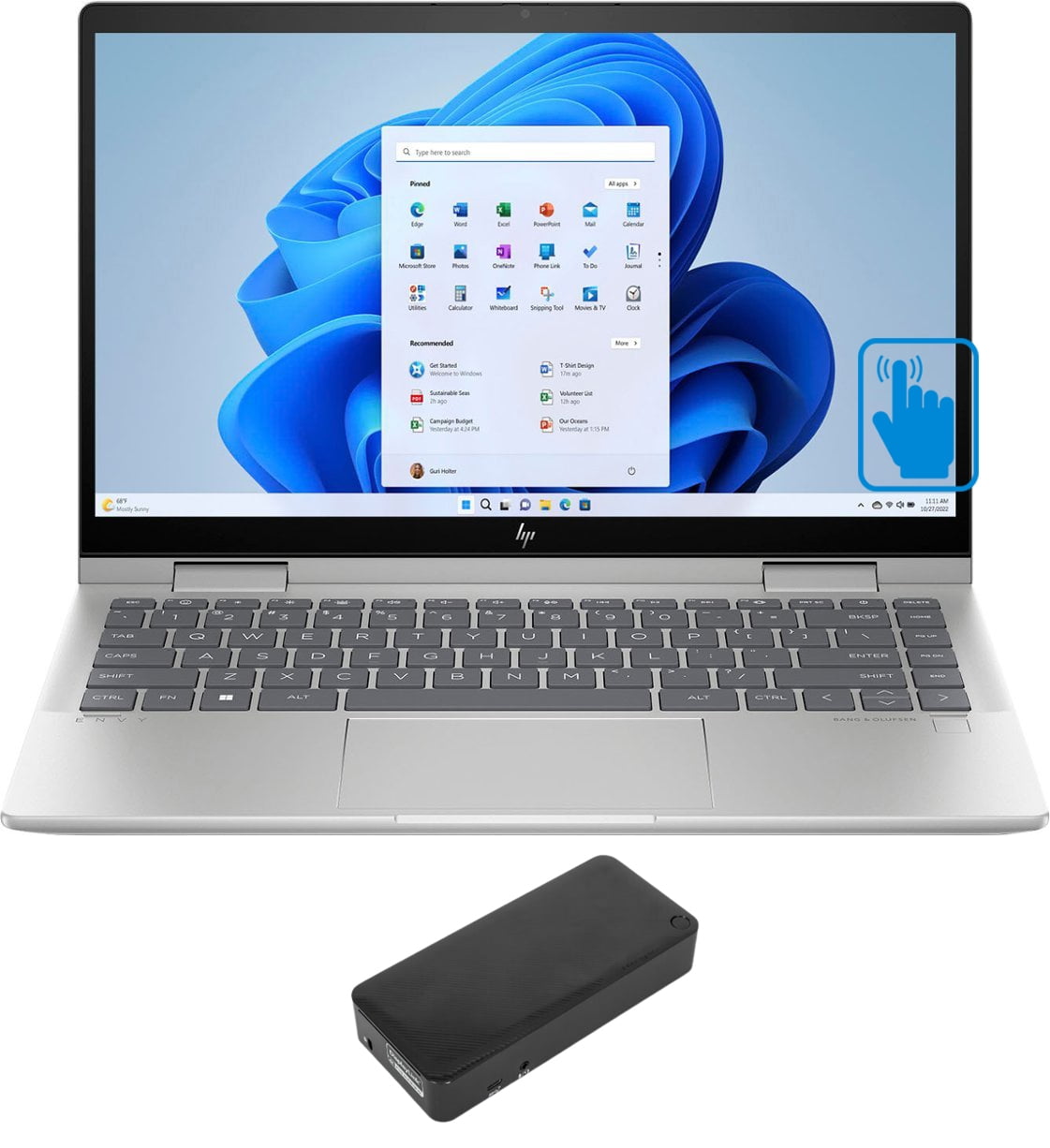 HP Envy 14-es00 Home/Business 2-in-1 Laptop (Intel i5-1335U 10-Core, 14 ...