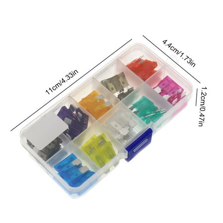 50X Car Electronic Automobile Plastic Iron Fuse Assortment Switch ...