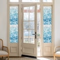 Coastal Blue Starfish Window Privacy Film, Nautical Ocean Summer ...