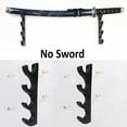 Pmsanzay Four-Layer Sword Rack, 2 Pack, Wall-Mounted Martial Arts ...
