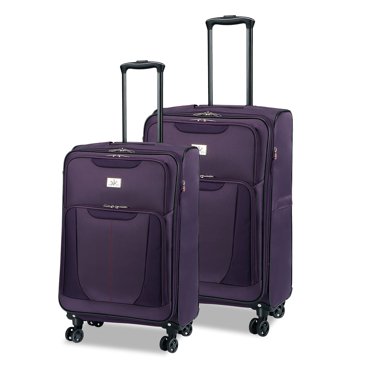 Rolite Rover 3-Piece Spinner Expandable Luggage Set - Grey - Walmart.com