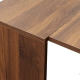 Wood Extendable Dining Table, Modern Extending Console Table Sofa Table ...