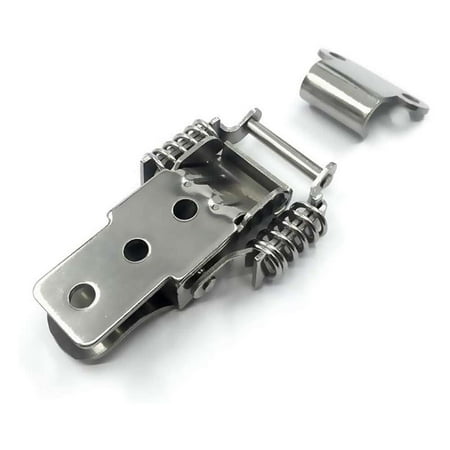 Bail Stainless Steel Spring Loaded Toggle Latch Hasp Lock-Vacuum Sealed ...